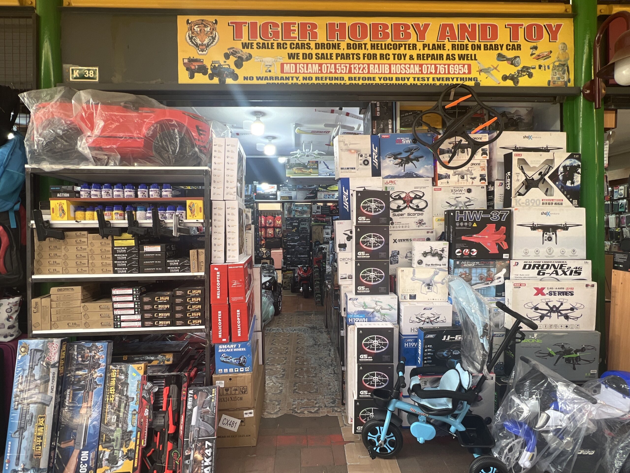 Shop pictures – Tiger Hobbies and Toys