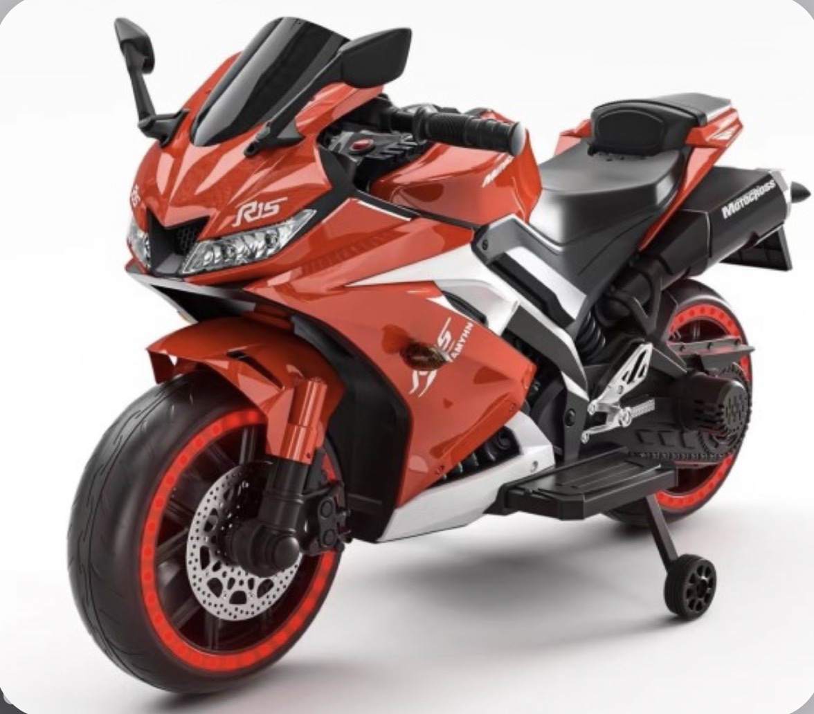 R15 Rechargeable 12V Battery Operated Ride On Bike – Tiger Hobbies and Toys